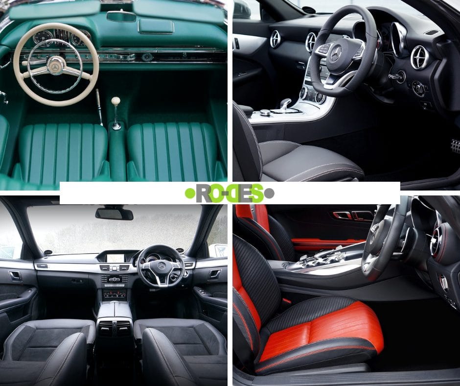 Tapicería para el coche: Tipos, características y cómo limpiarla